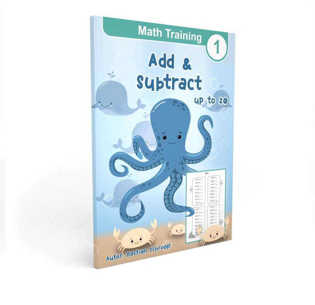 Math Training 1 - Addition and Subtraction Workbook | Basti´s Learning ...