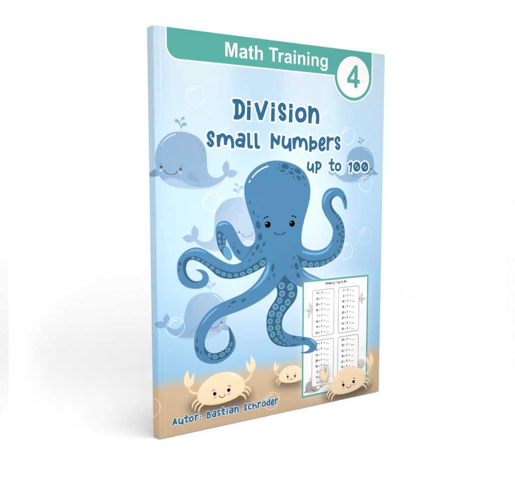 Math Training 4 - Division Workbook Grade 2 and Grade 3 | Basti´s ...